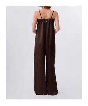 Liu Jo Lace Trim Wide-leg Jumpsuit