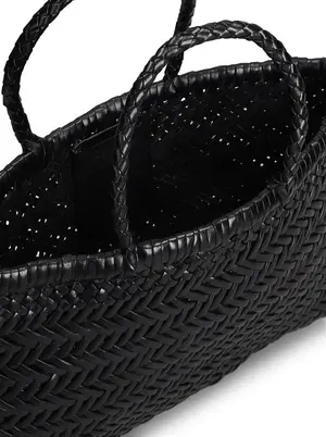 Dragon Diffusion Flat Gora Mini Tote Bag - Black