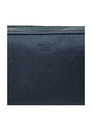 Giorgio Armani Logo Detail Wristlet Clutch