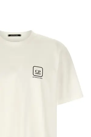 C.P. COMPANY Logo Print T-shirt - White