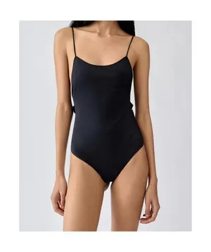 Jacquemus The Cabana Swimsuit - Black