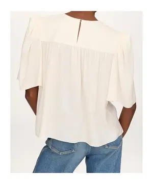 Chloé Gathered Detail Blouse
