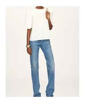 Chloé Gathered Detail Blouse