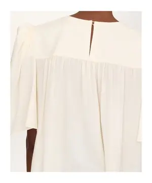 Chloé Gathered Detail Blouse