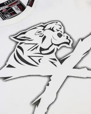 Philipp Plein T-shirt With Round Neck And Short Sleeves