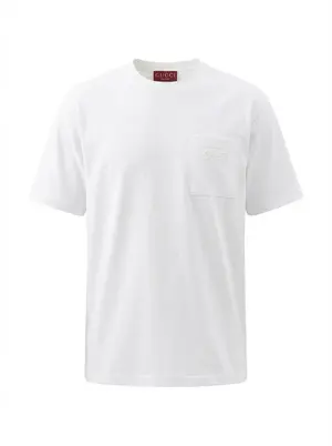 Gucci Horsebit-embroidered T-shirt