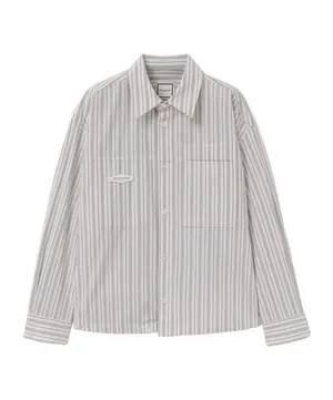 WOOYOUNGMI Embroidered Stripe Shirt - No