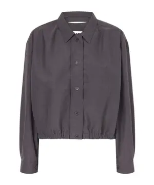 JIL SANDER Long Sleeve Shirt With Elastic Hem