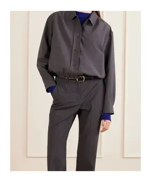 JIL SANDER Long Sleeve Shirt With Elastic Hem