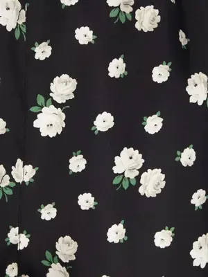 Dolce & Gabbana Floral Print Silk Shorts