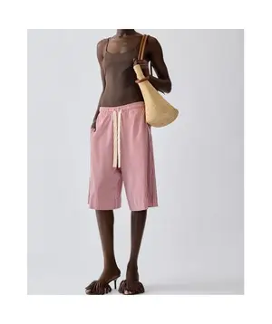 Jacquemus The Cabana Ruffled Swimsuit - Brown