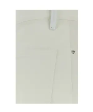 JIL SANDER Denim Trousers - White