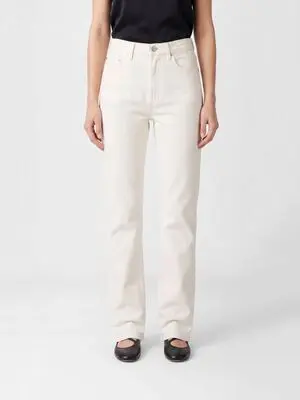 JIL SANDER Denim Trousers - White
