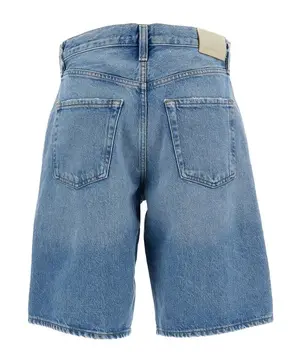 Citizens Of Humanity Denim Patch Pocket Shorts - Blue