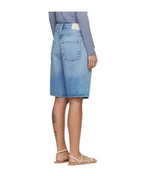 Citizens Of Humanity Denim Patch Pocket Shorts - Blue