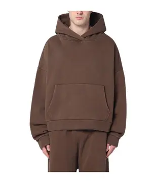 ENTIRE STUDIOS Oversized Hoodie Sweatshirt - Brown
