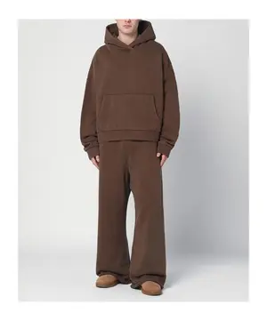 ENTIRE STUDIOS Oversized Hoodie Sweatshirt - Brown