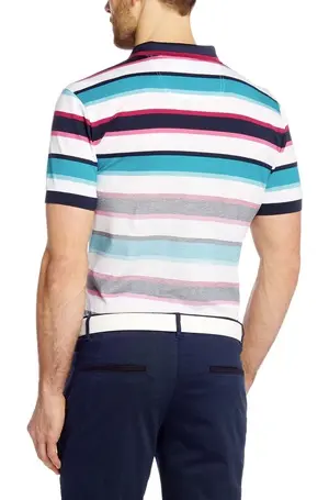 Hugo Boss Striped Detail Polo Shirt
