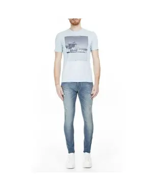 Emporio Armani Logo Detail Skinny Fit Jeans