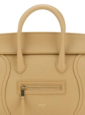 Celine Grained Calfskin Little Luggage Bag