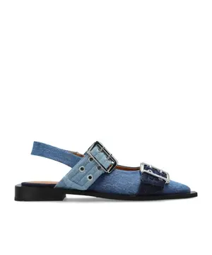 Ganni Adjustable Flats For Women