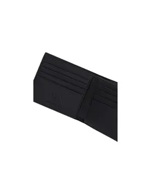Armani Exchange Logo-plaque Bi-fold Wallet
