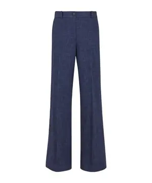 P.a.r.o.s.h Wide Leg Button Trousers