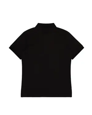 Just Cavalli Pattern Polo Shirt - Black