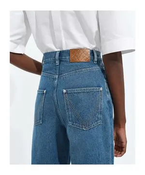 Bottega Veneta Wide Leg Jeans