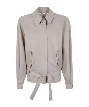 Magda Butrym Long-sleeved Belted Jacket