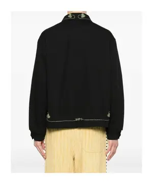 BODE Lucky Draw Embroidered Zip-up Jacket