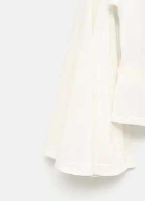 Jacquemus Long-sleeved Tie Blouse - White