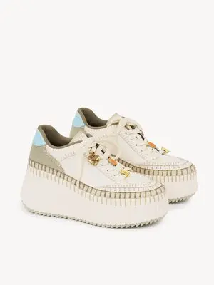 Chloé Nama Wedge Sneakers