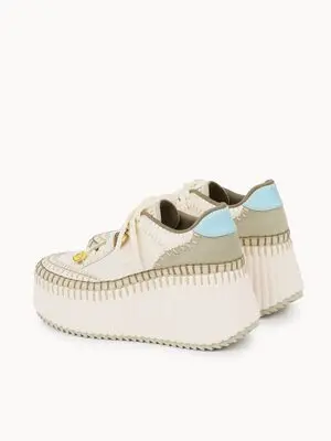 Chloé Nama Wedge Sneakers