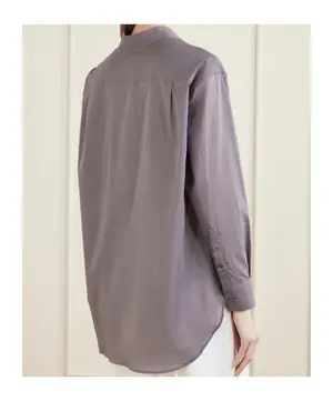 JIL SANDER Muslin Oversized Shirt - Gray