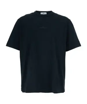 Stone Island Logo Patch Crewneck T-shirt