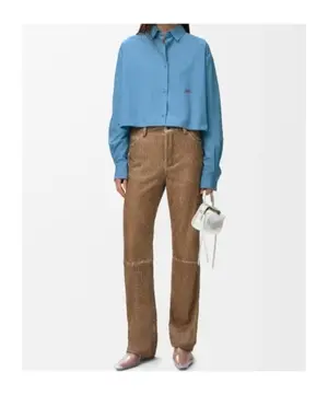 Loewe Cropped Relaxed-fit Shirt