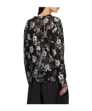 R13 Printed Floral Cardigan