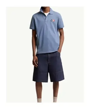 Moncler Logo Patch Polo Shirt - No