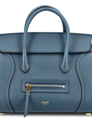 Celine Small Zippered Shoulder Bag
