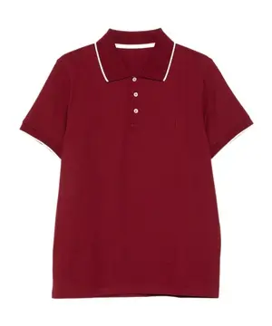 Saint Laurent Short-sleeved Polo Shirt - Red