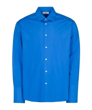 Celine Jed Shirt In Cotton Poplin