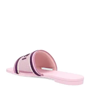 Gucci Logo Lettering Slip-on Slides