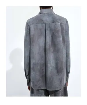 Bottega Veneta Cloudy Suede Shirt