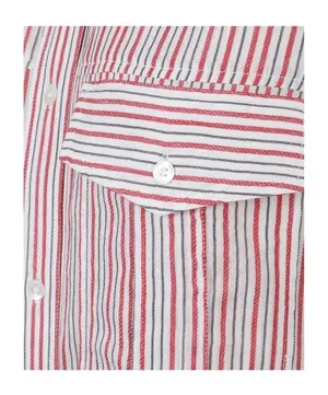 Isabel Marant Étoile Striped Shirt Dress - White