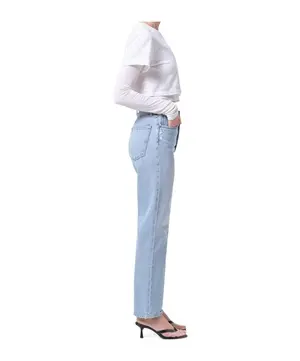AGOLDE 90's Pinch Waist High Rise Straight Leg Jeans