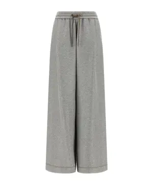 Brunello Cucinelli Wide Leg Activewear For Women