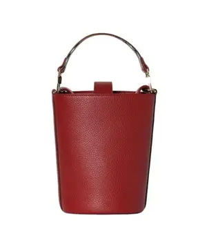 Burberry Leather Bucket Bag