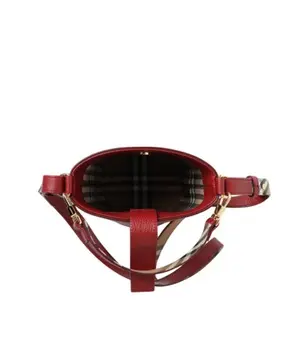 Burberry Leather Bucket Bag