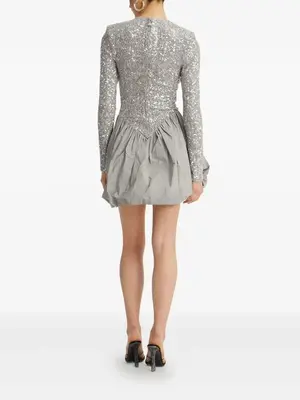 ROTATE BY BIRGER CHRISTENSEN Sequin-embellished Mini Dress